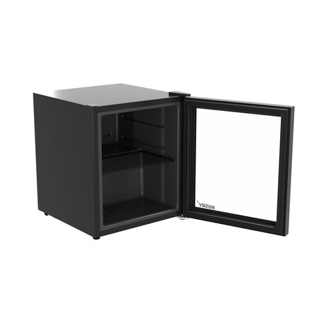 Husky Glass Door 1.6 Cu.Ft 46L Mini Fridge Black OSFG011 BM Zoro